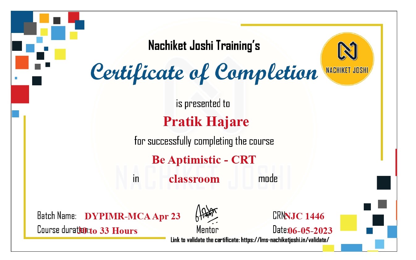Pratik Hajare Pratik Hajare